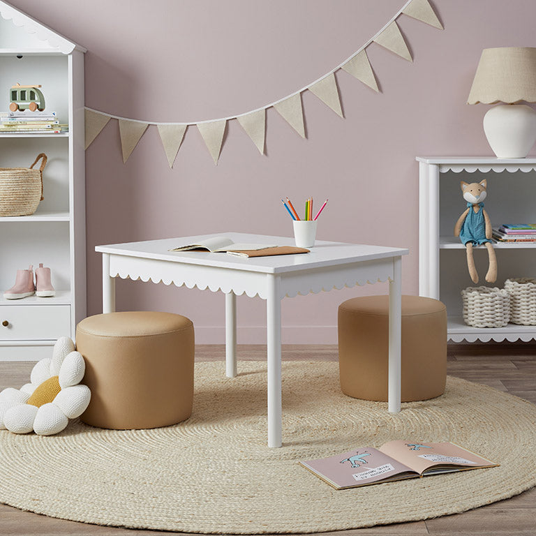 Mini Maisie Scalloped Table Kids Favourite Mocka